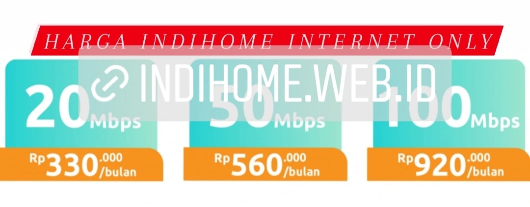 Harga IndiHome Internet Only | IndiHome 2025 | Pilih Paket IndiHome Disini