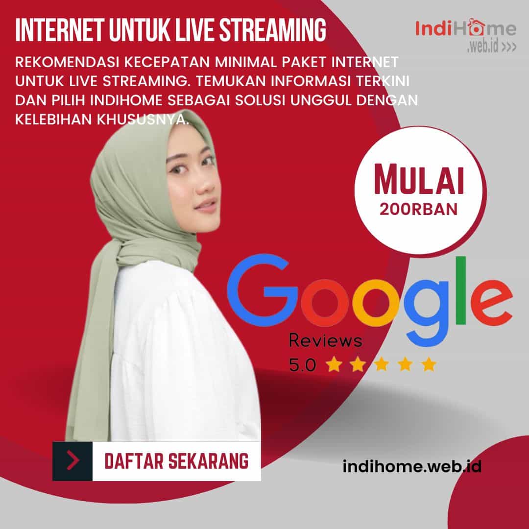 Internet Untuk Live Streaming Kebon Kelapa: Promo IndiHome