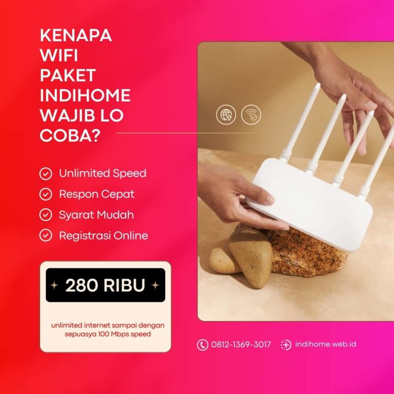 🚀 Mau Pasang WiFi Paket IndiHome? Ini Dia Rincian Harga dan Keuntungannya!