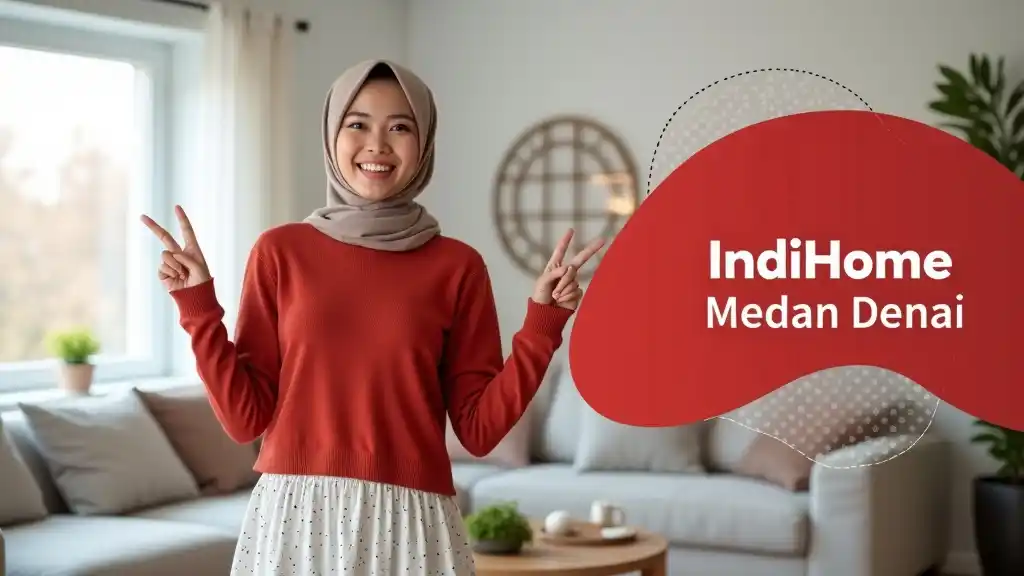 IndiHome Medan Denai: Promo Diskon 70% Pasang WiFi